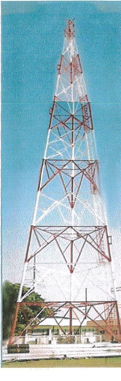 RF Building and 66 Meters Microwave Tower at Hermosa Substation, Bataan | Transpower Builders ...